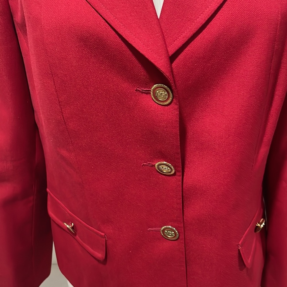 Beautiful Red Blazer Created Exclusively For Mary Kay - Gem